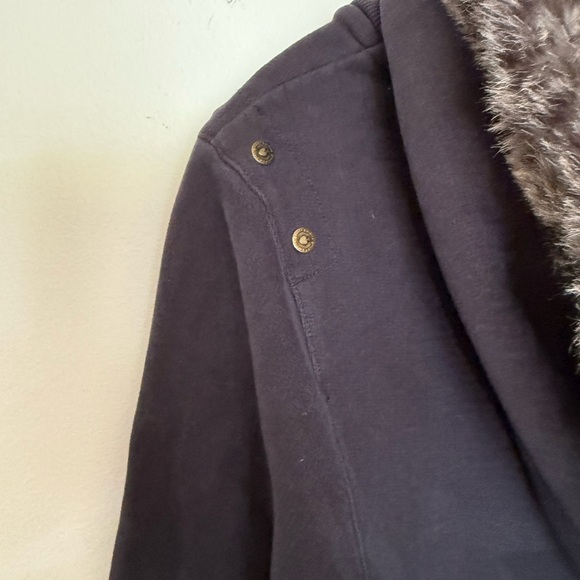 TWISTED HEART | Jackets & Coats | Twisted Heart Gray Utility Sweat Zip ...